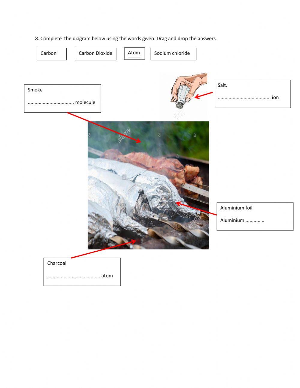 Matter online exercise for Form 4 | Live Worksheets