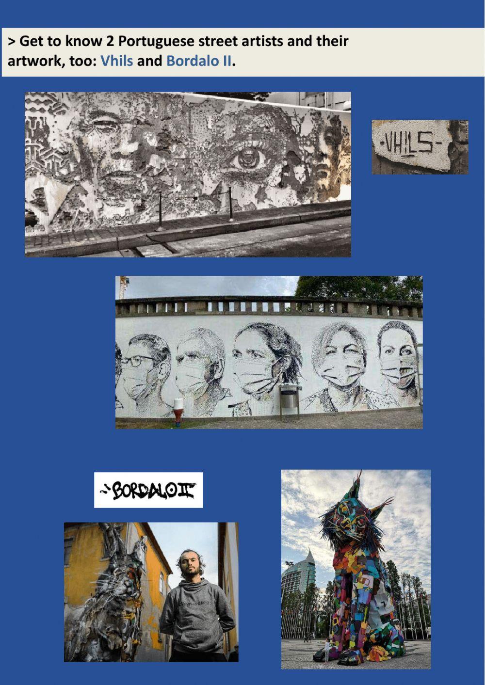 -Visual Arts- - Speaking online exercise for | Live Worksheets