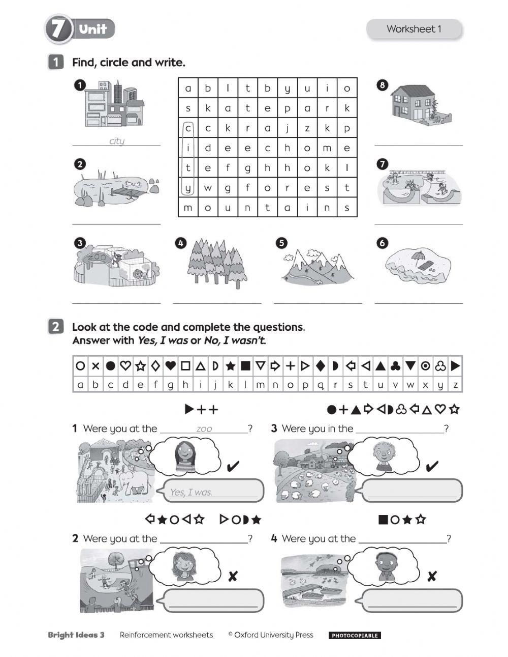Bright Ideas Ex… | Free Interactive Worksheets | 5775159