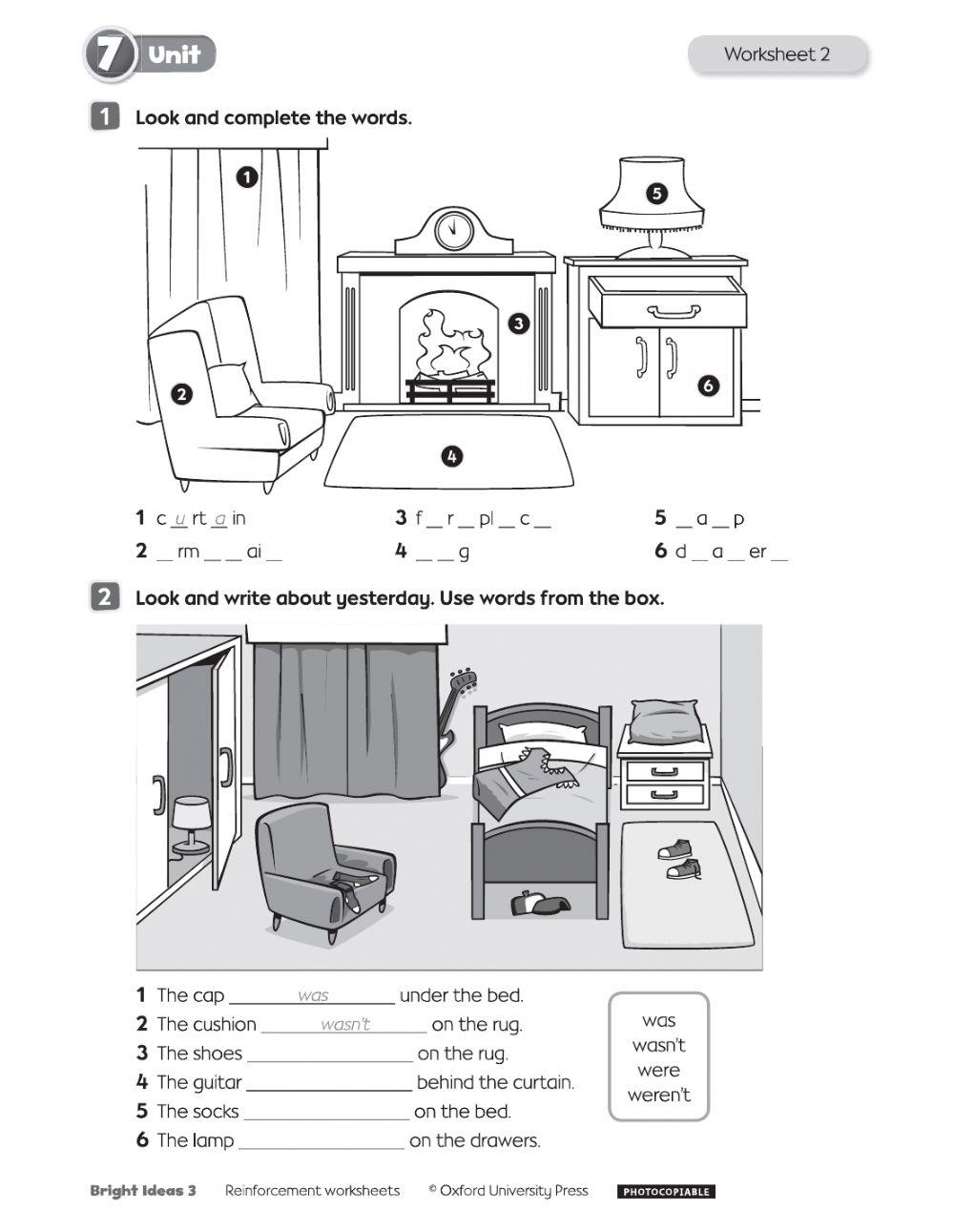 Bright Ideas Ex… | Free Interactive Worksheets | 5775159