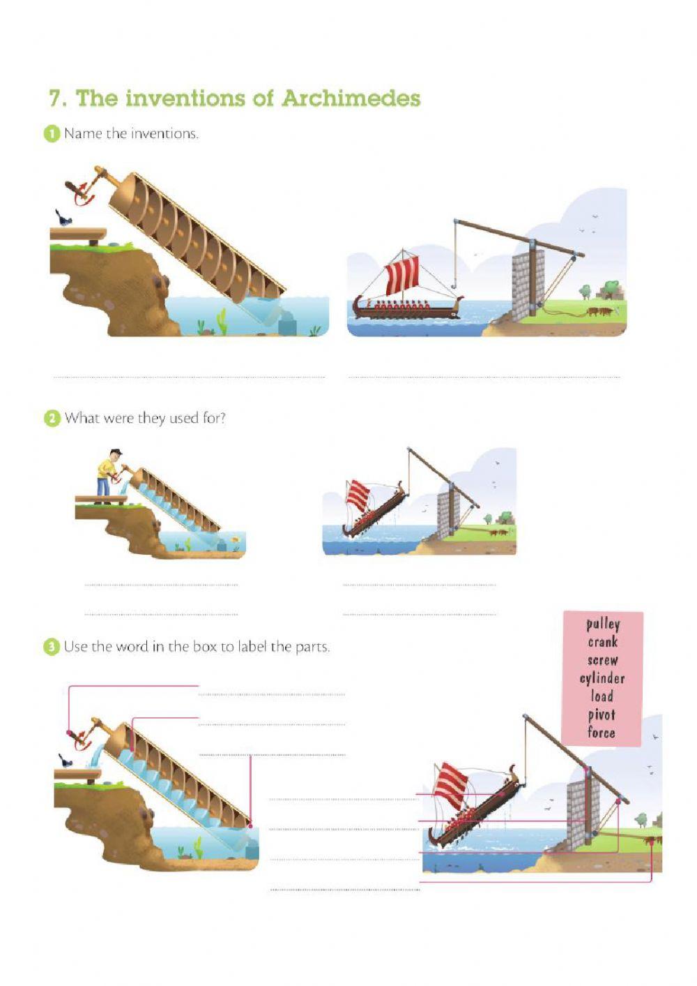 5776387 | 4º The inventions of Archimedes | César Checa