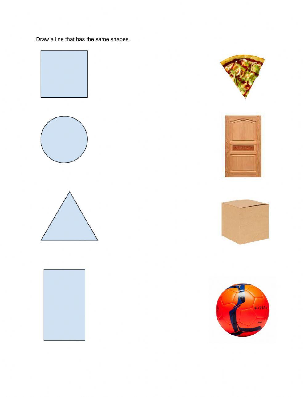 objects same shape