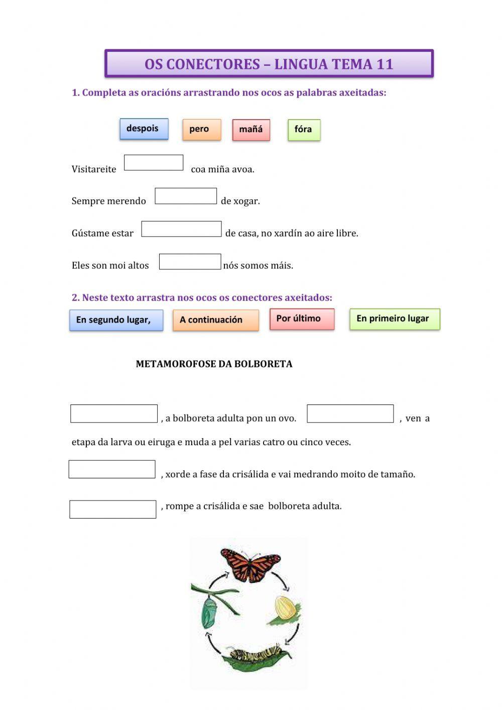 Los Conectores Interactive Worksheet Live Worksheets - NBKomputer