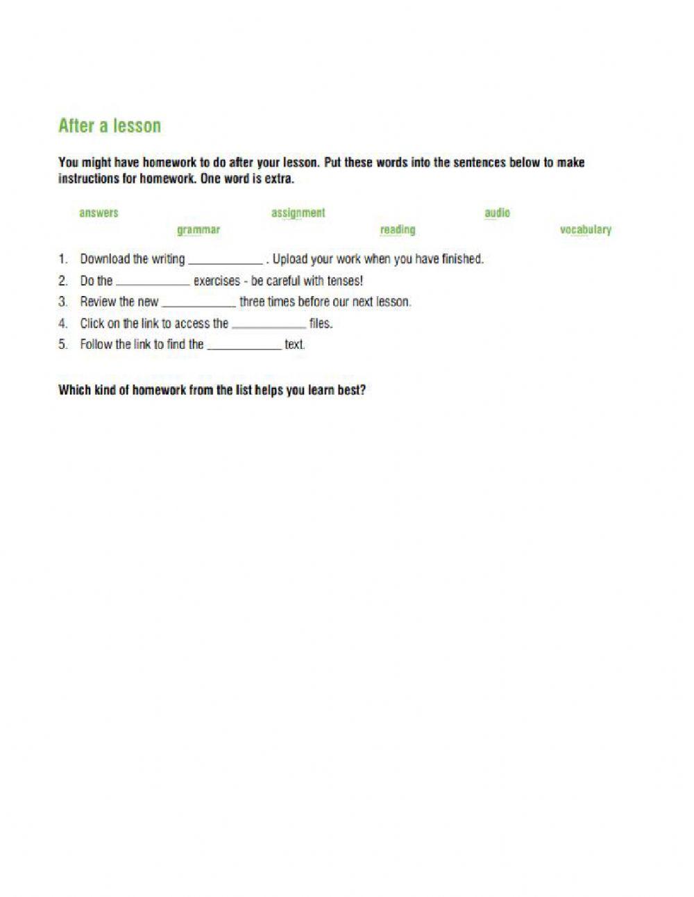 Online learning… | Free Interactive Worksheets | 5778328