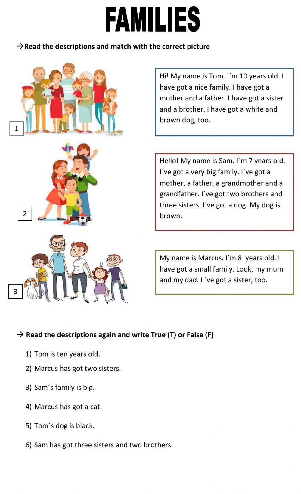 280450 | Families | AlejandraVallelunga | LiveWorksheets