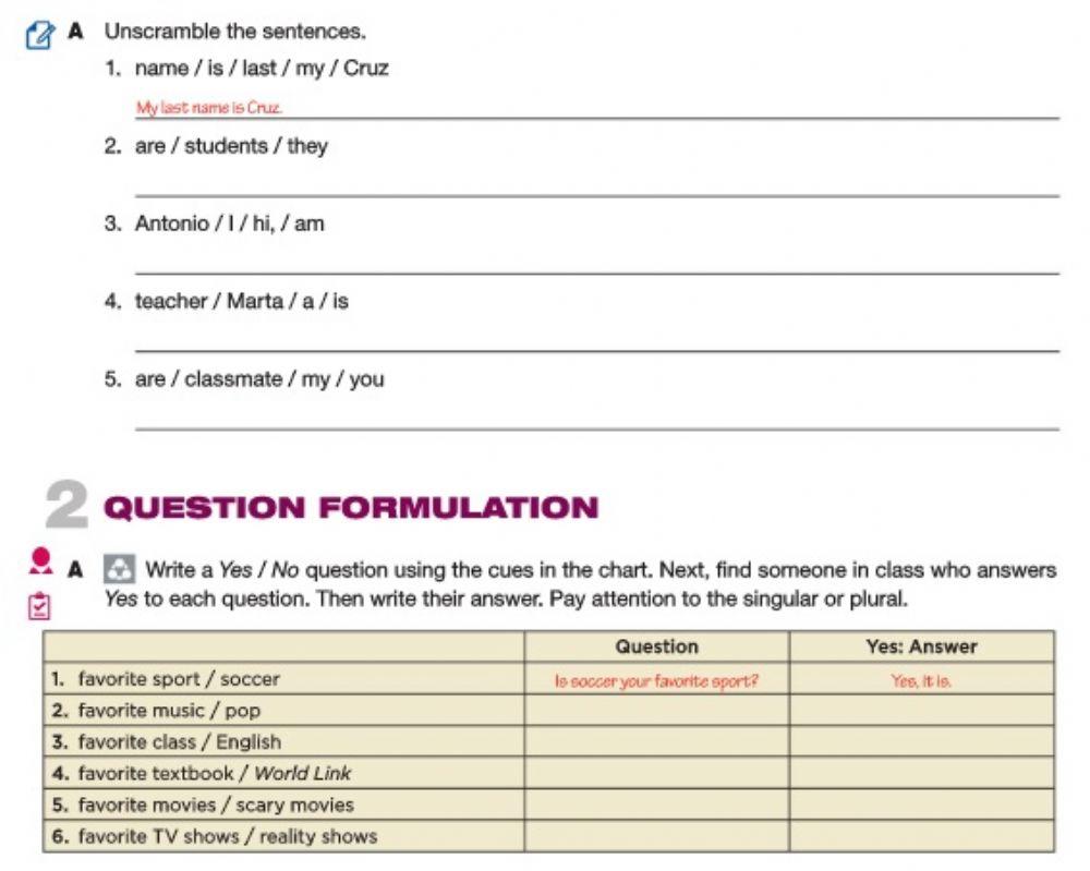 Exercises basic 1 worksheet | Live Worksheets