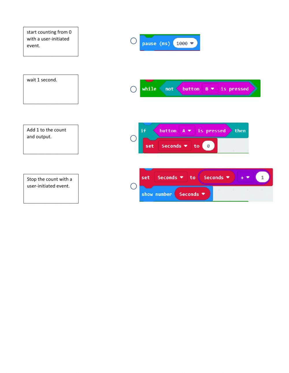 Grade 6 Stop Timer Worksheet worksheet | Live Worksheets