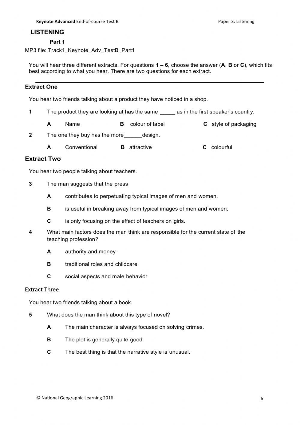 Advanced End-of-Course online exercise for | Live Worksheets