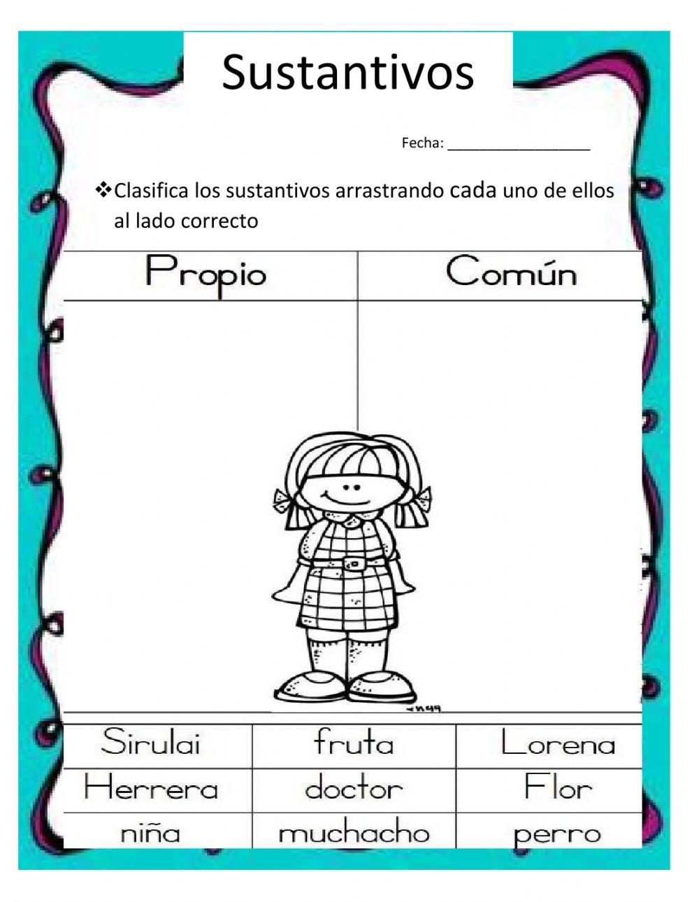 Nombres Propios Y Comunes Activity Live Worksheets - vrogue.co Nombres Propios Y Comunes Activity Live Worksheets - vrogue.co