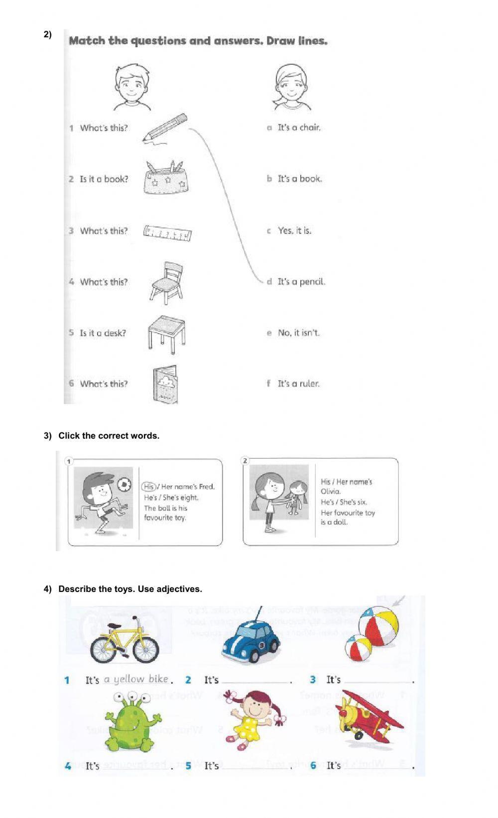 Super minds 1 t… | Free Interactive Worksheets | 281890