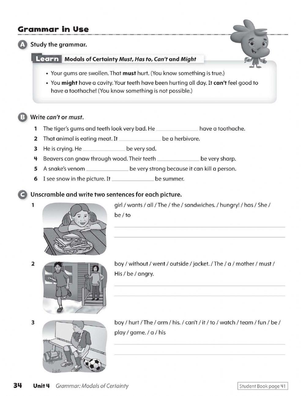 Modals of Certainty 5849825 | sdrazer | LiveWorksheets