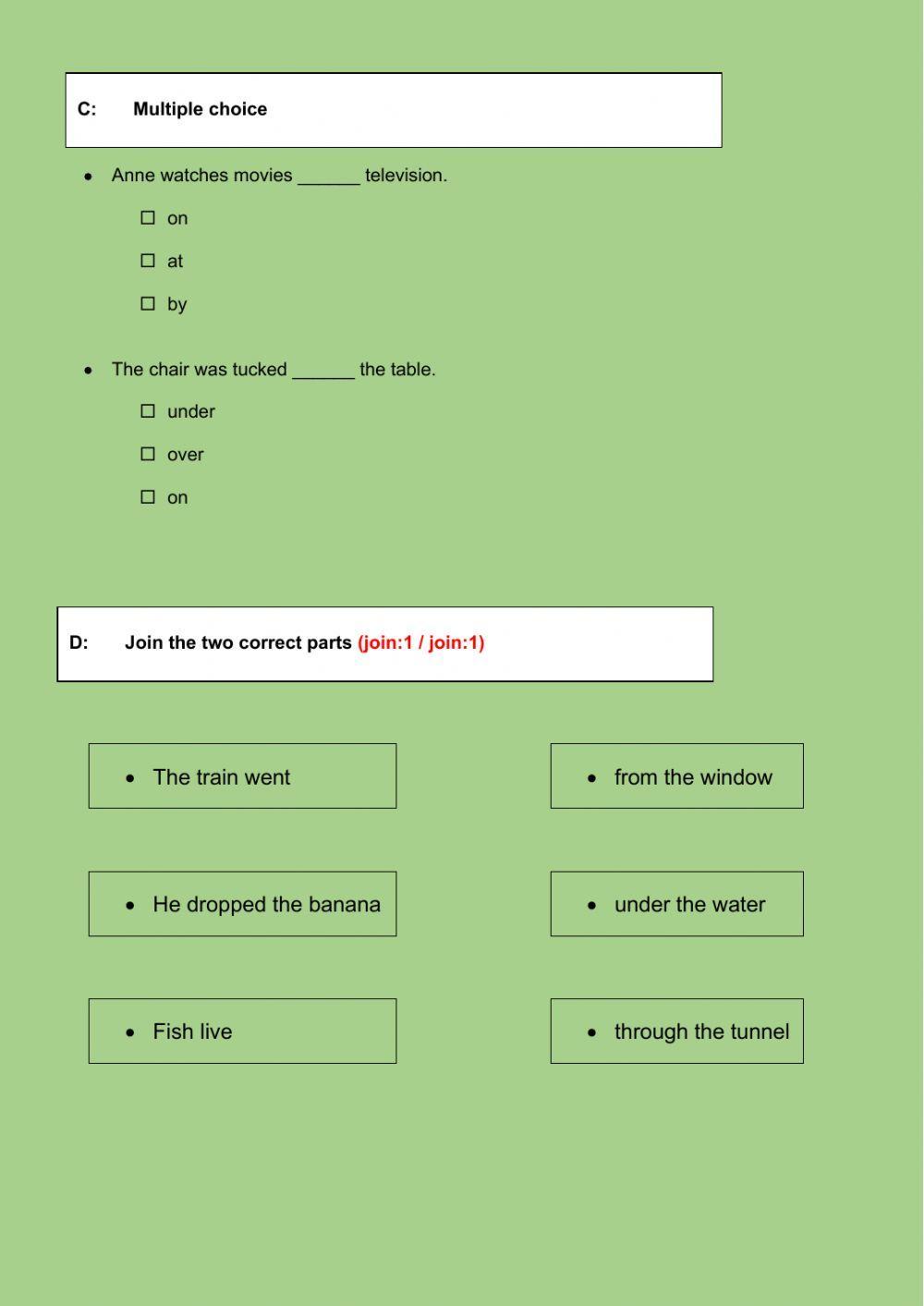 Sample Worksheet 282777 | eeljarrat | Live Worksheets