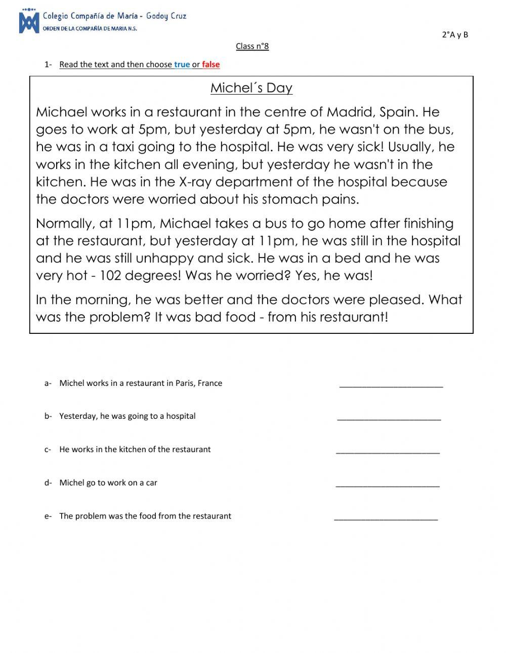 Was and Were - … | Free Interactive Worksheets | 283049