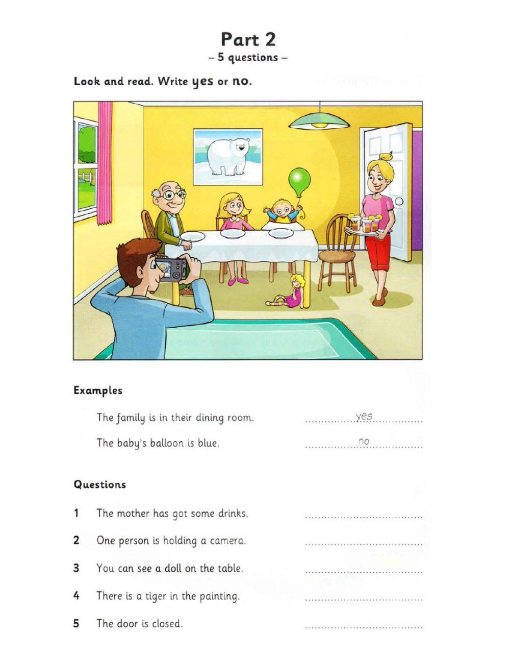 Starters - Read… | Free Interactive Worksheets | 6109314