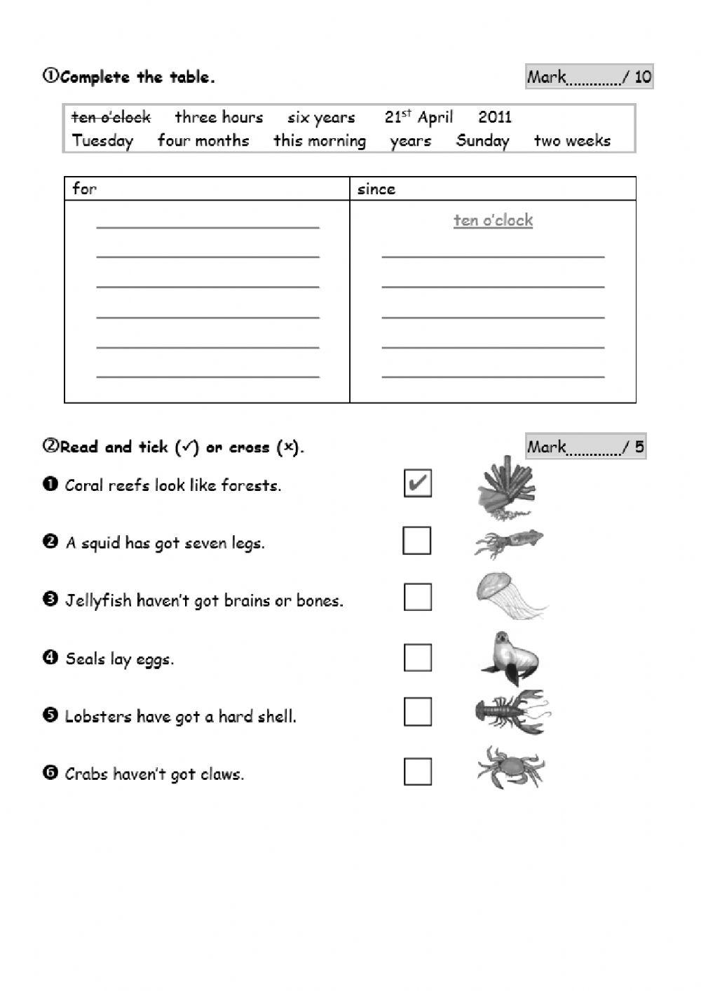 Kid's Box 6 (K)… | Free Interactive Worksheets | 5853389