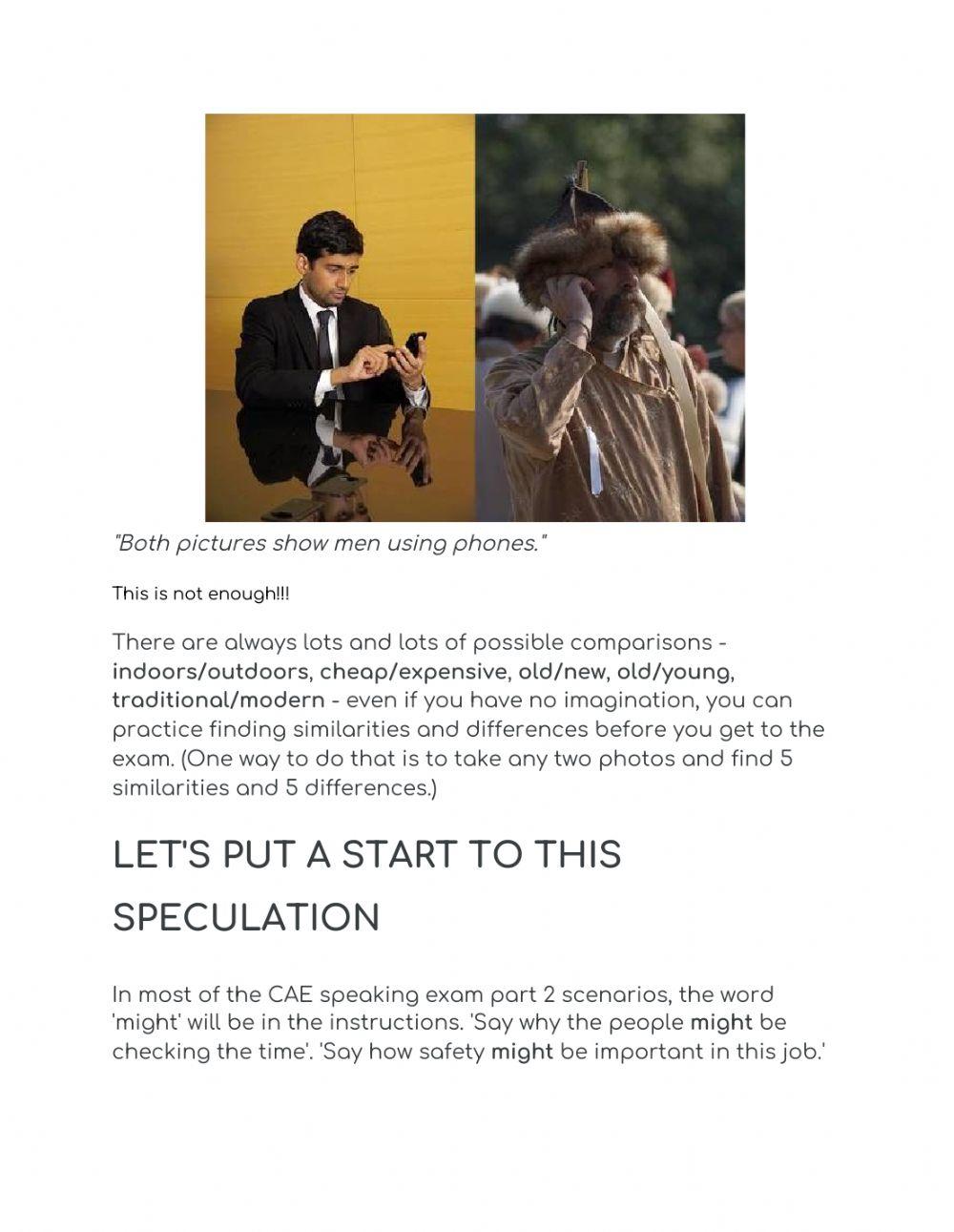 5853466 | speaking part 2 cae | MLM3IGCSE