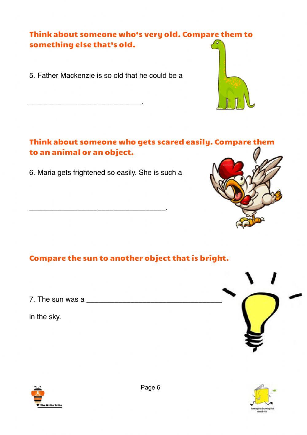 Week 5 e-learning p2 part 2 worksheet | Live Worksheets