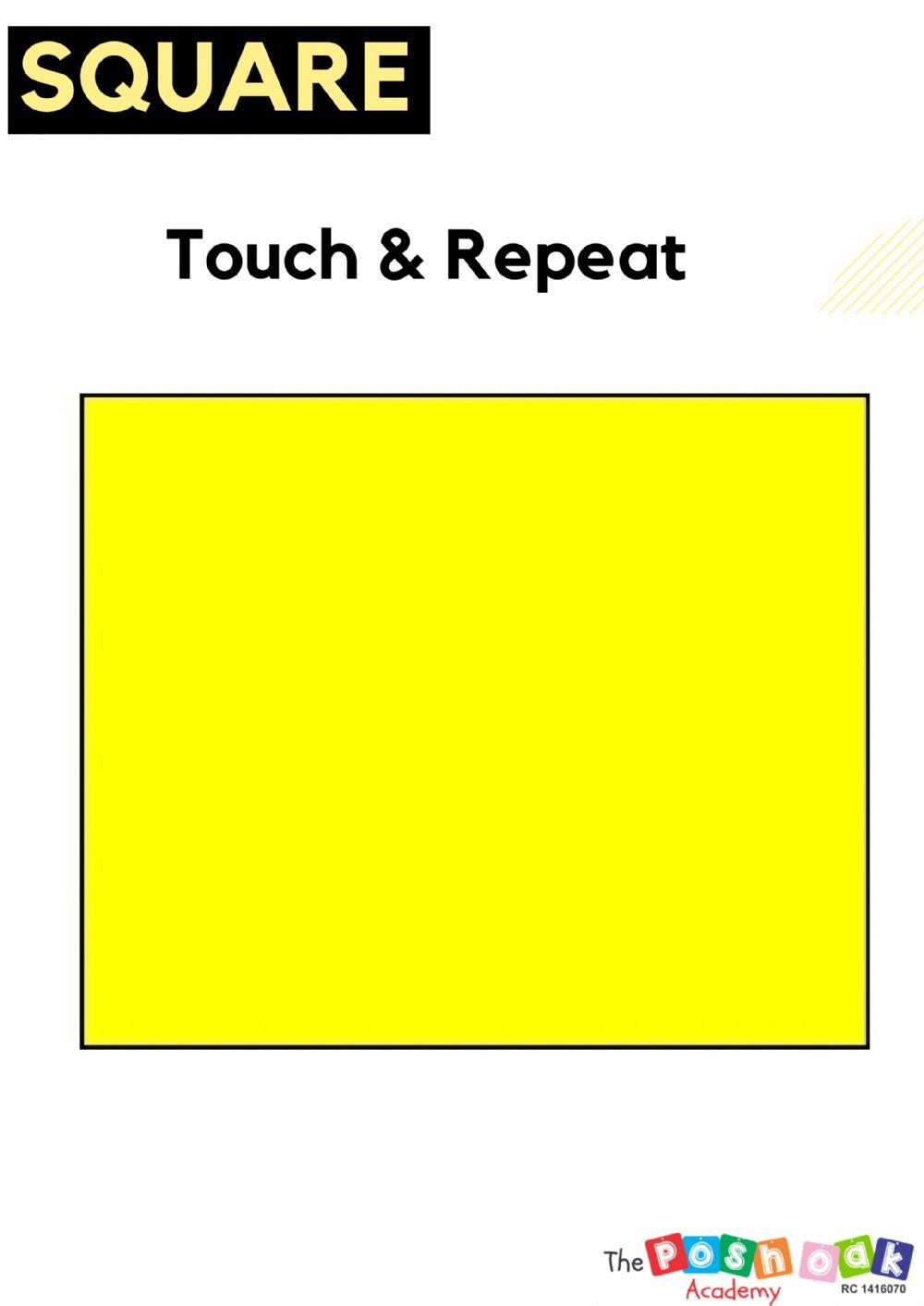 Square and circle worksheet | Live Worksheets