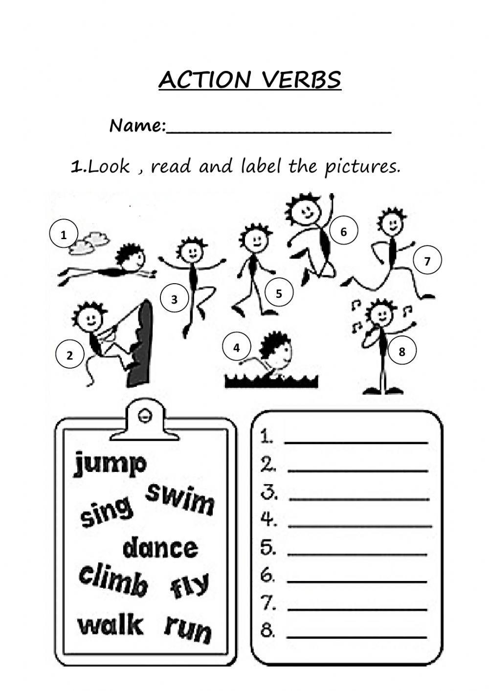 Action Verbs Worksheet For Primero Primaria Live Worksheets action-verbs-worksheet-for-primero-primaria-live-worksheets