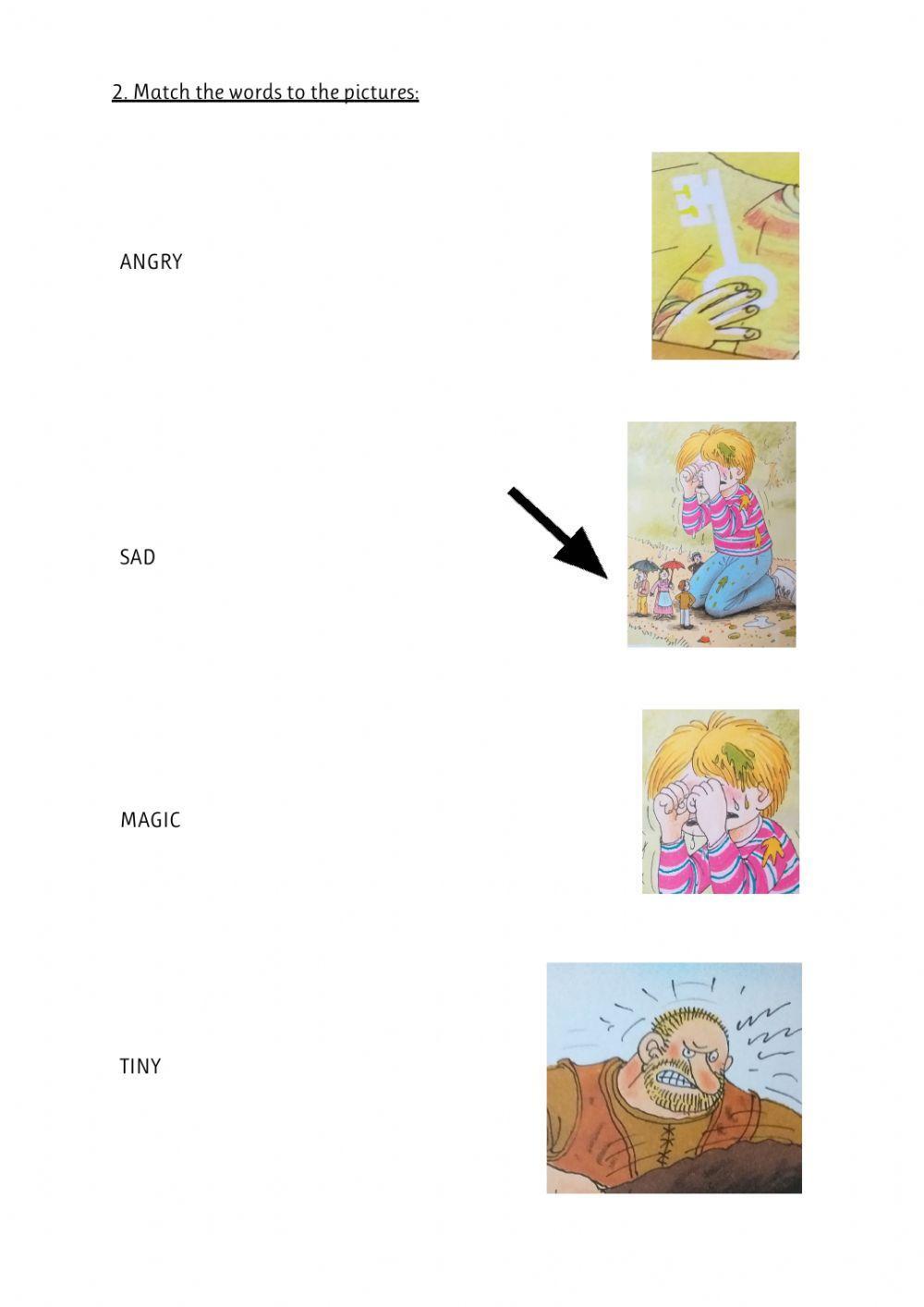 Kipper and the Gian worksheet | Live Worksheets