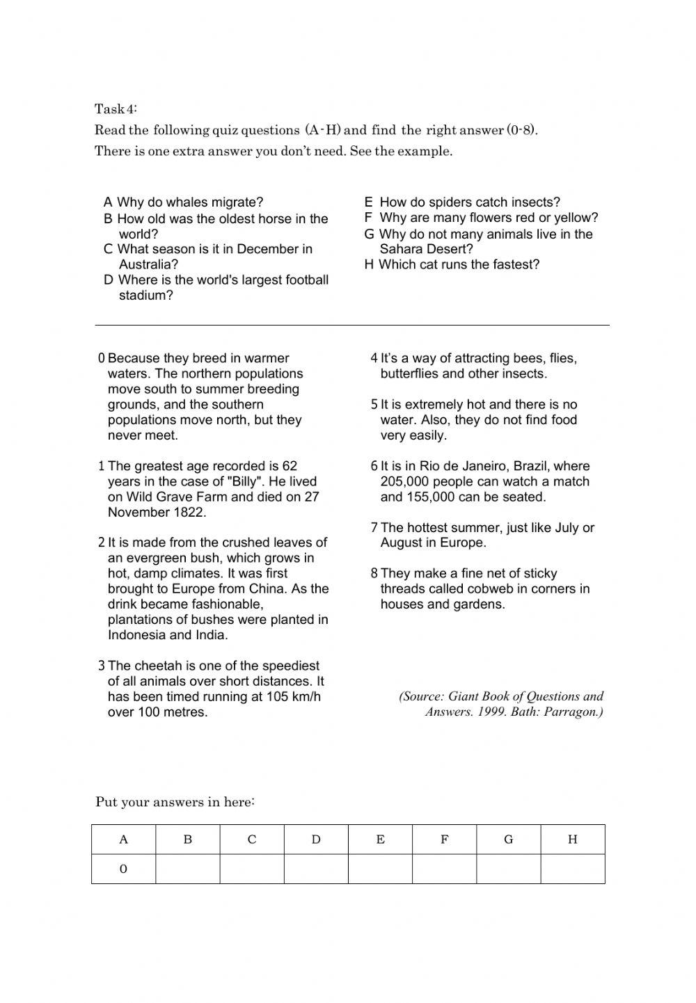 Reading comprehension A1 286125 | nhjudit