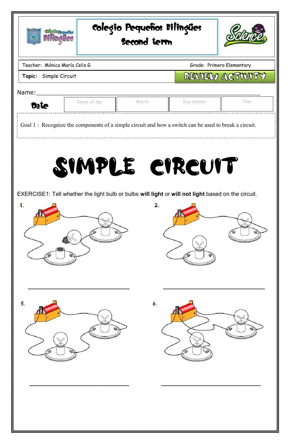 simple circuits year 6