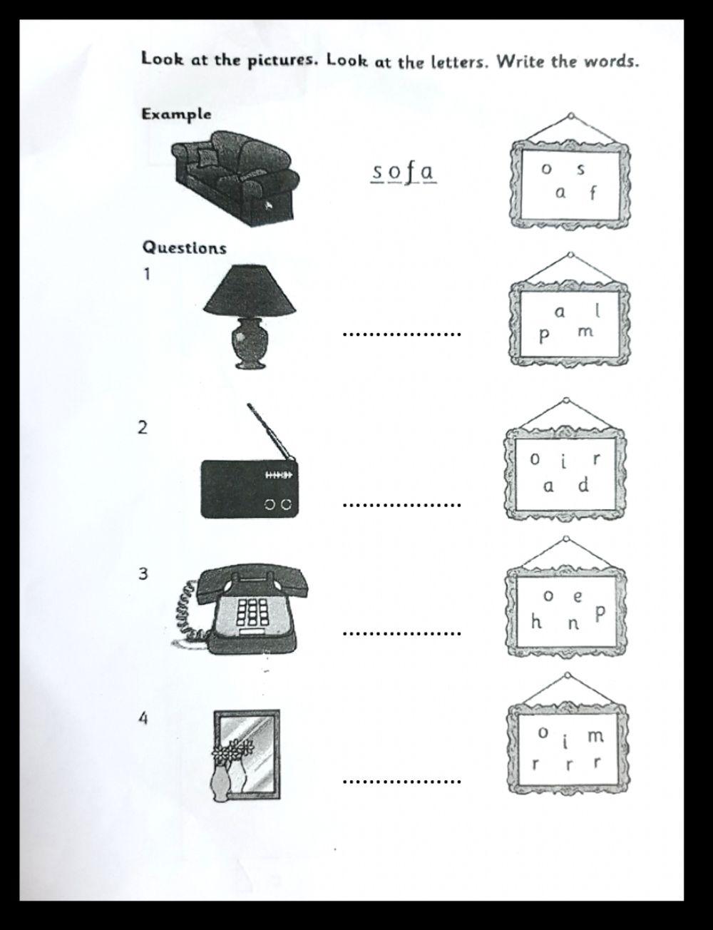 New words online exercise | Live Worksheets