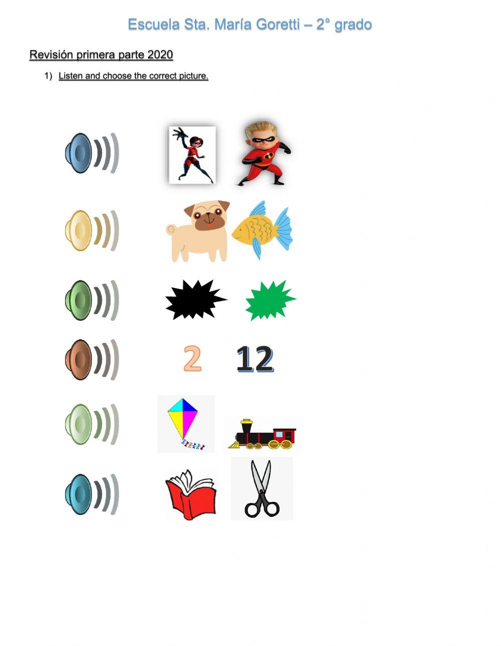 Revision worksheet for 2ND GRADE | Live Worksheets