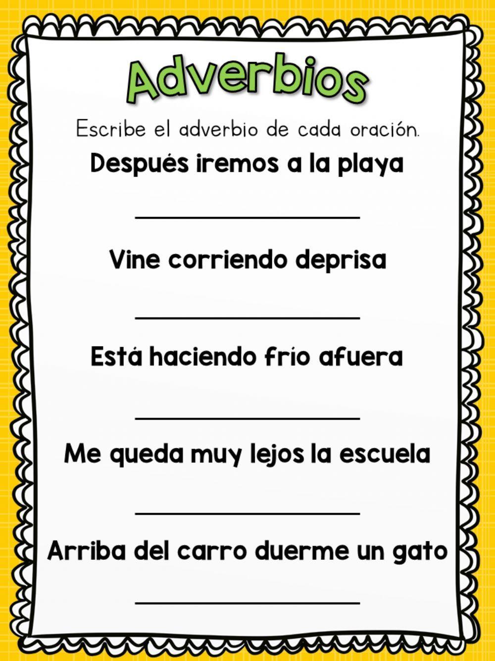 286982 | Adverbios | nancymnga | LiveWorksheets