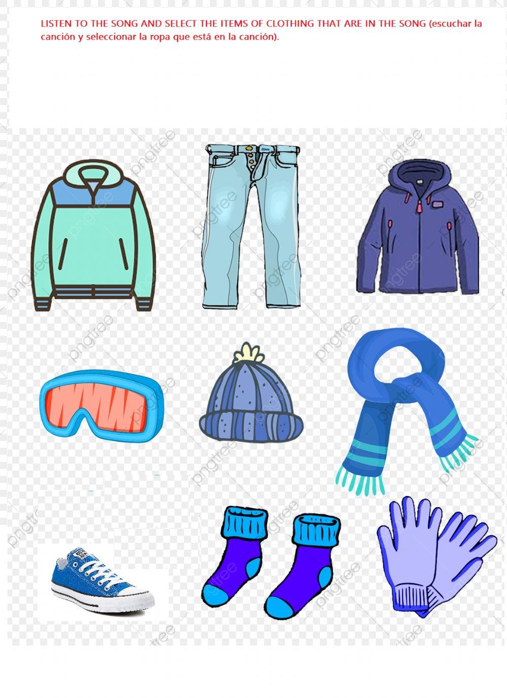 Clothes | Free Interactive Worksheets | 287662