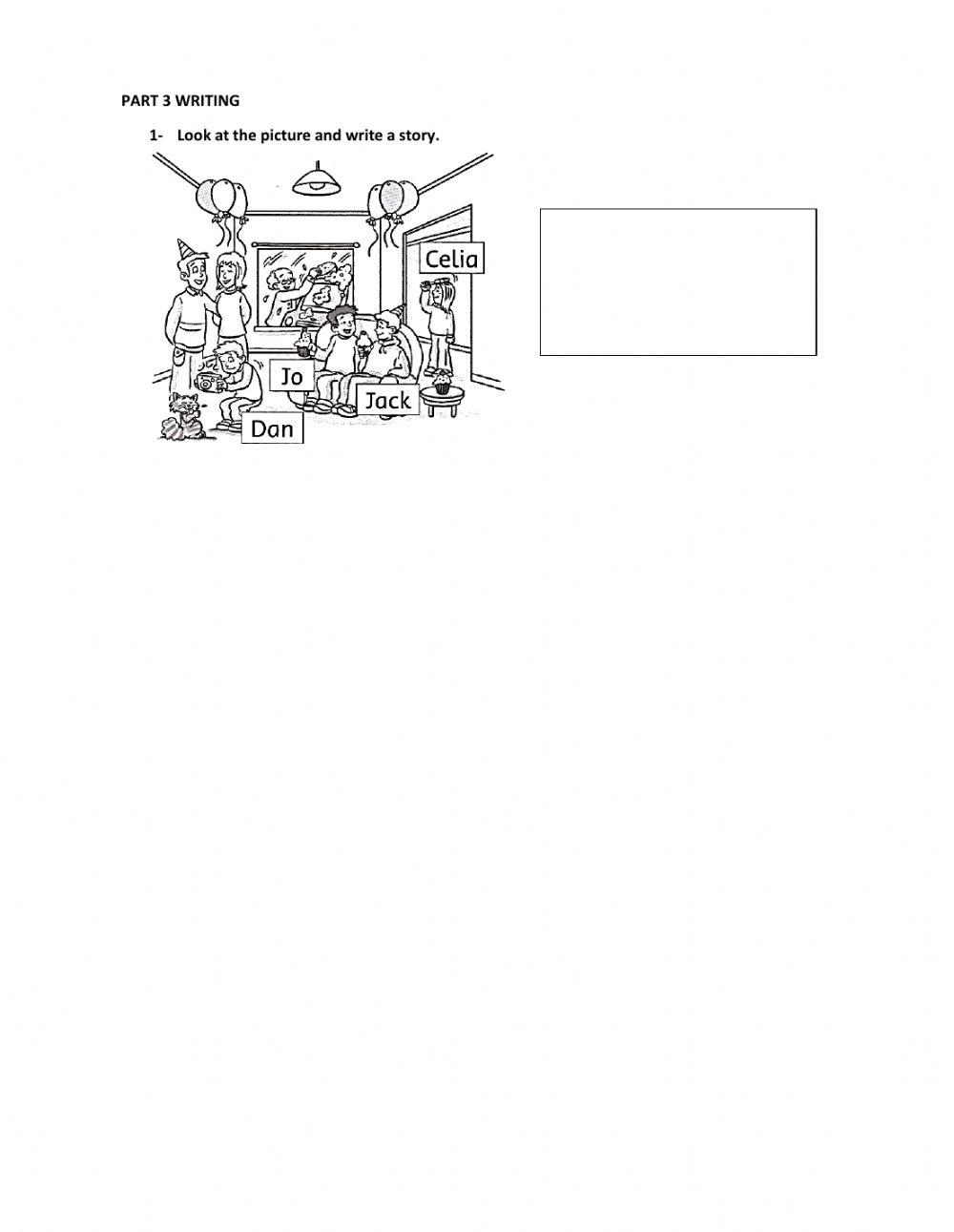 pre-elementary term test online exercise for | Live Worksheets