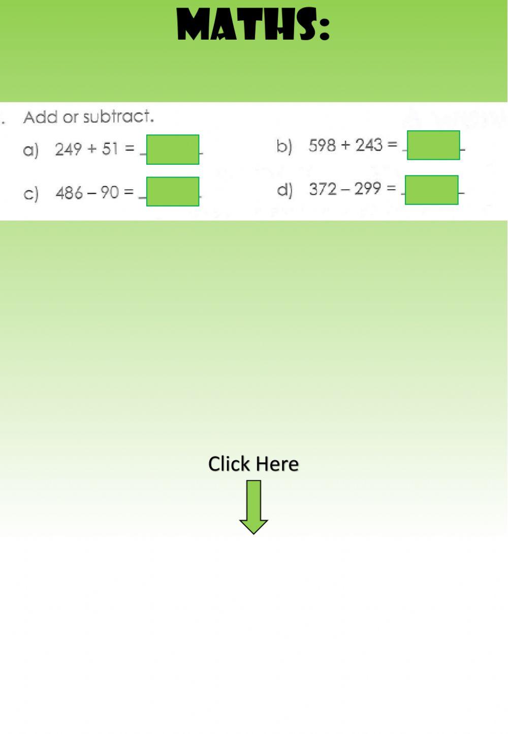 WEEK 20: WEDNESDAY: Review worksheet | Live Worksheets