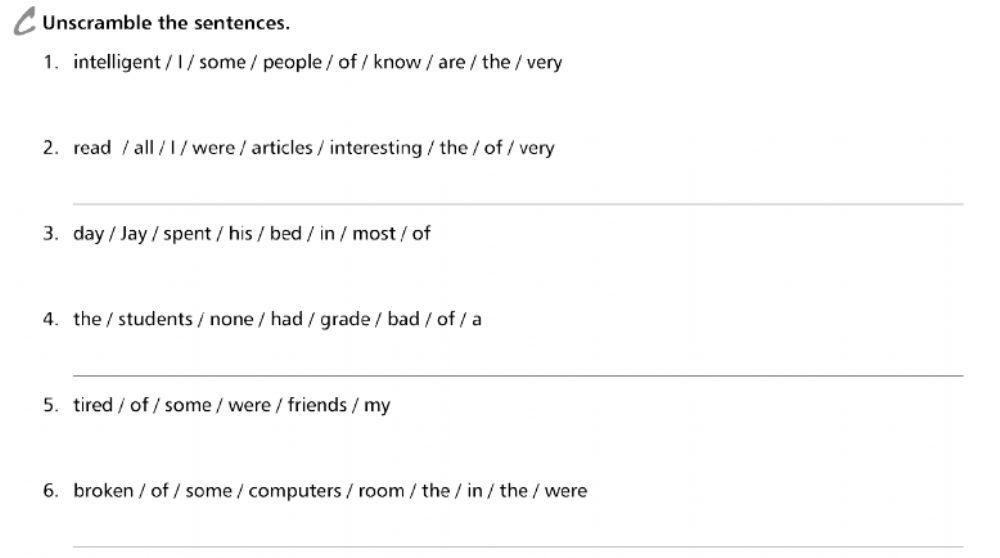 Some of- All of- Most of- None of - Advanced- Lesson 10