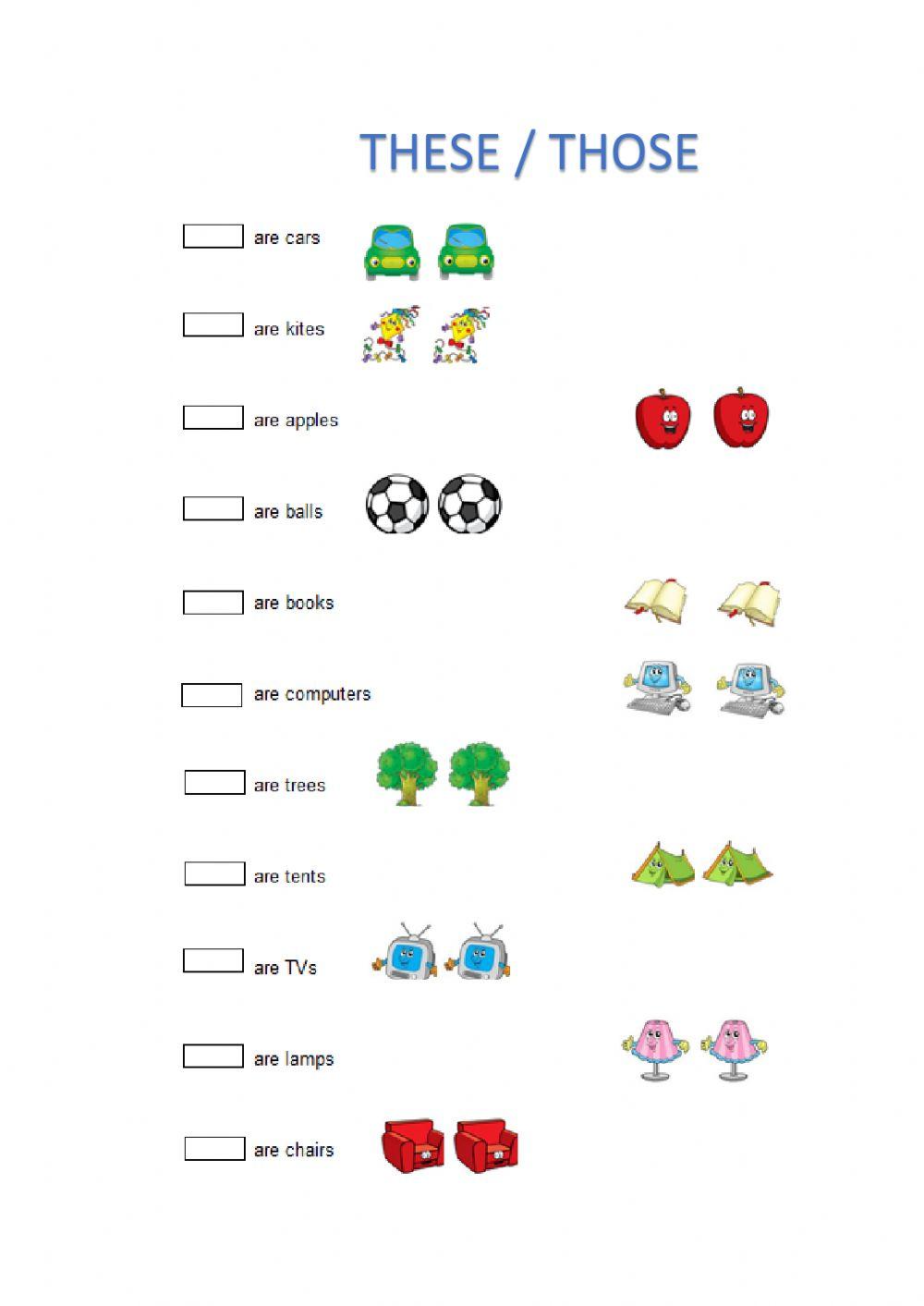 289115 | These and Those | MissCarmenJ | LiveWorksheets