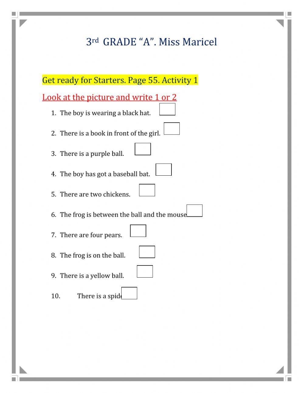 Find the differences interactive worksheet | Live Worksheets