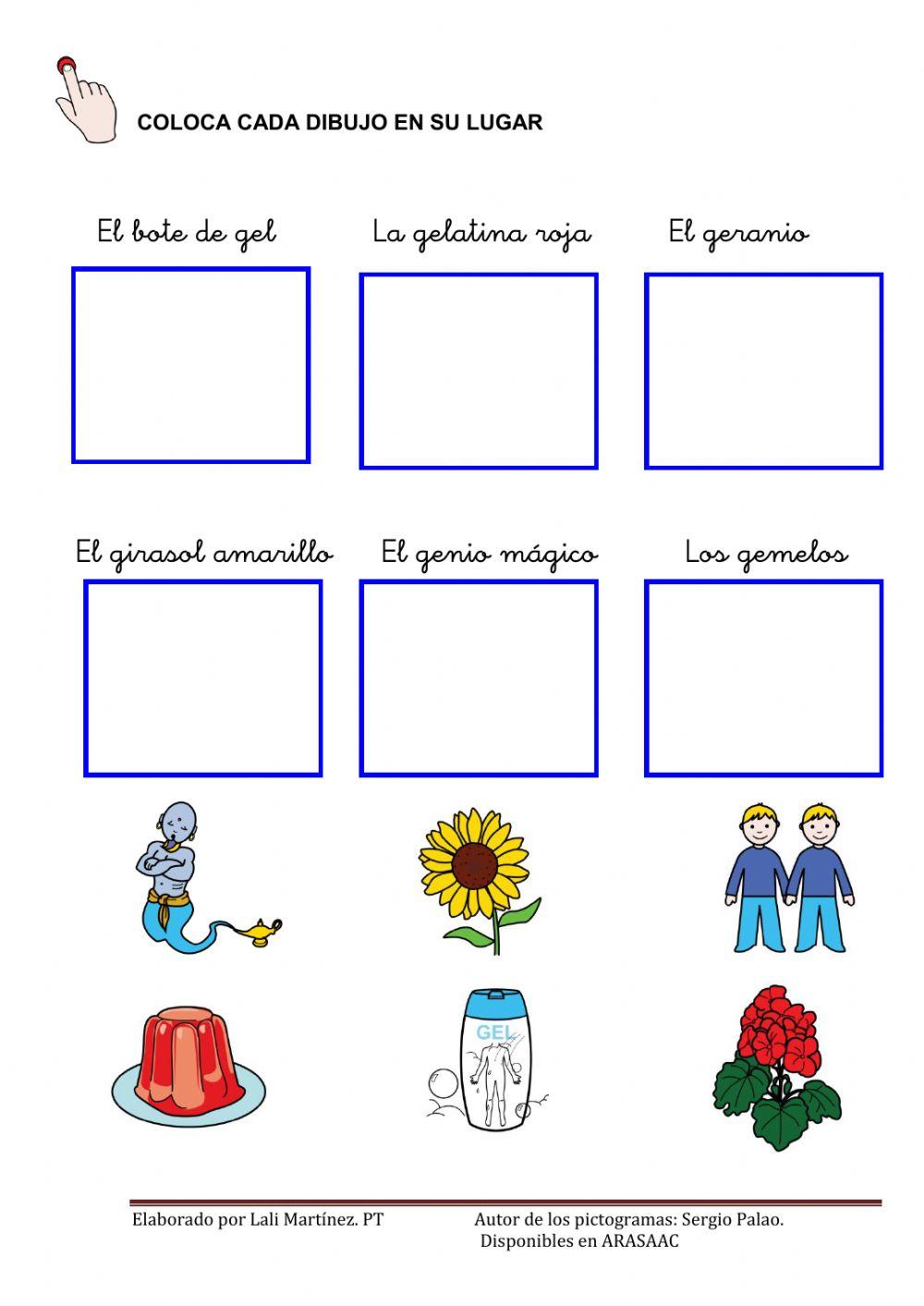 Ge gi | Lali Martínez | Live Worksheets
