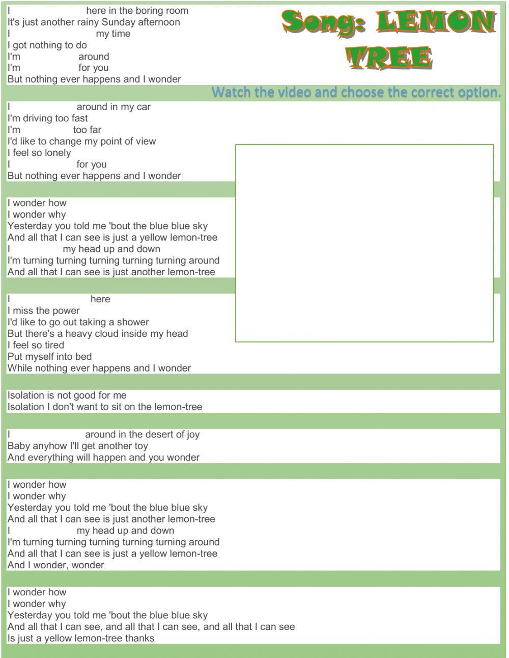 Listening online exercise for beginner | Live Worksheets