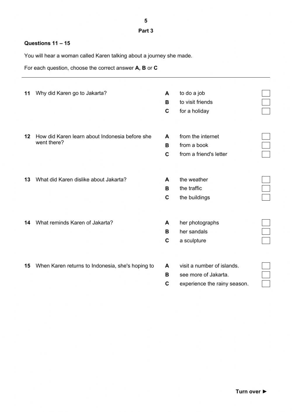 Empower B1 Listening test online exercise for | Live Worksheets