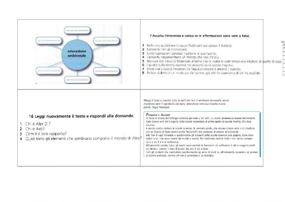 Le tecniche didattiche online exercise for | Live Worksheets