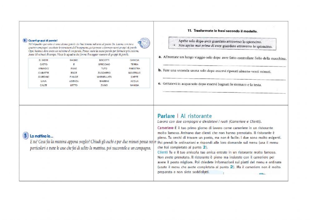 Le tecniche didattiche online exercise for | Live Worksheets