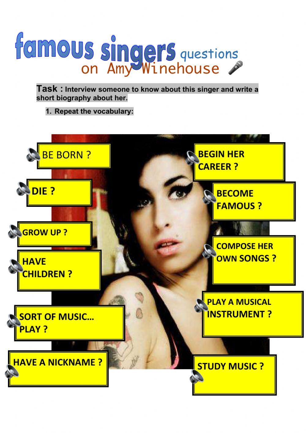 Biography quest… | Free Interactive Worksheets | 253276