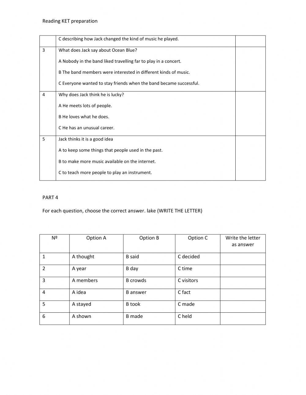 Key Practice 7th Worksheet | Live Worksheets