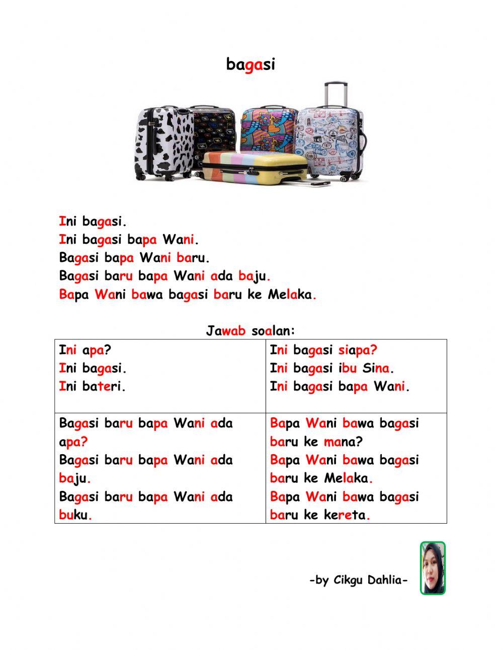 K7:kv+kv+kv (bacaan bergred)-kuiz24 worksheet | Live Worksheets