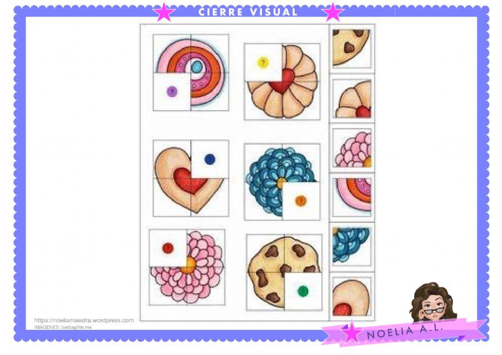 Cierre visual 5.1 worksheet | Live Worksheets