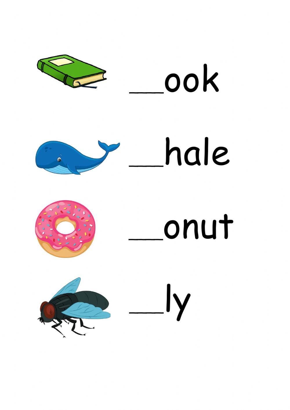 Beginning sounds | Free Interactive Worksheets | 291095