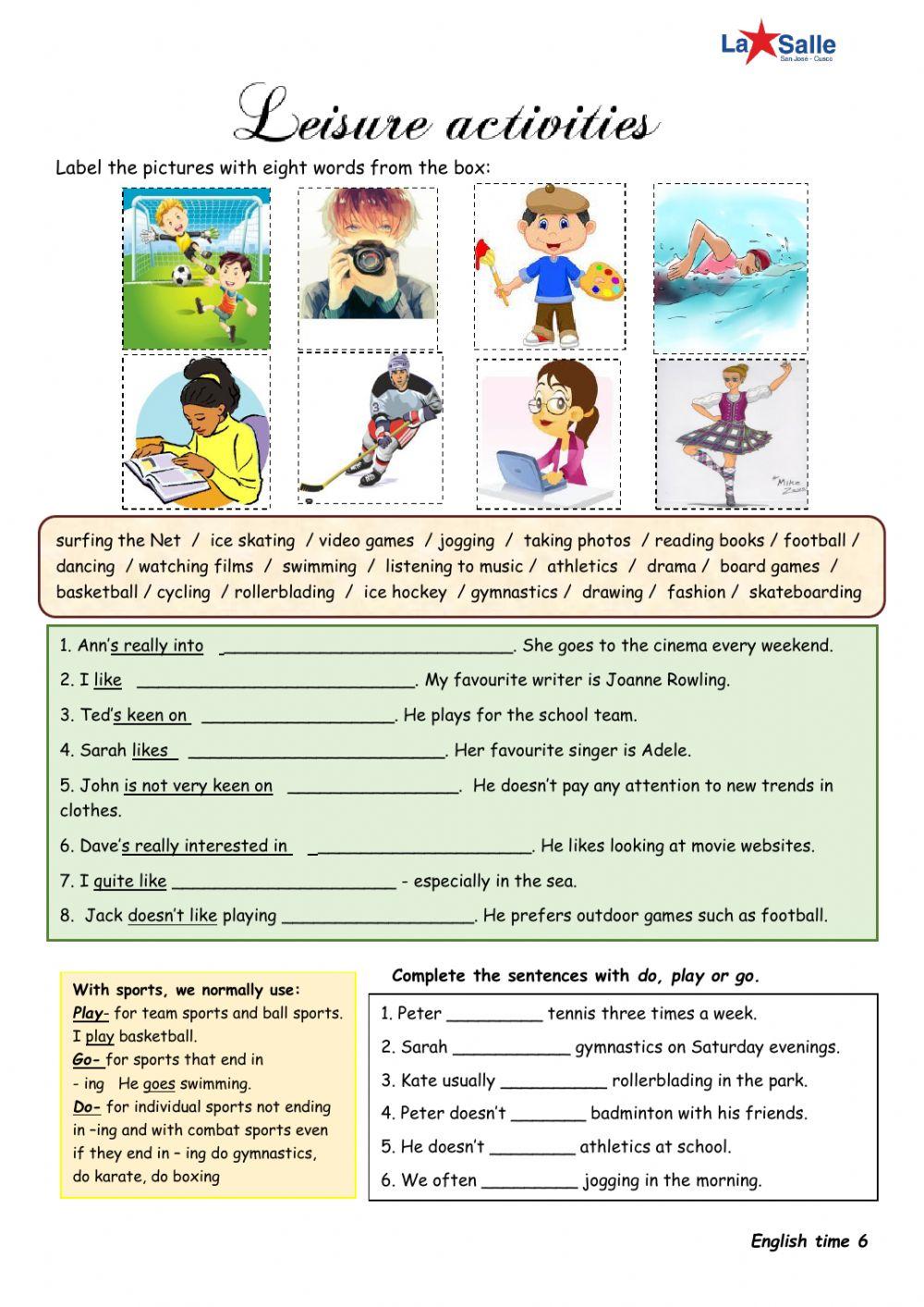 5868288 | Leisure activities | Beatriz Castillo Aparicio