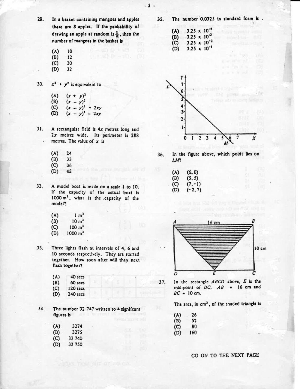CSEC MCQ 2 online exercise for | Live Worksheets