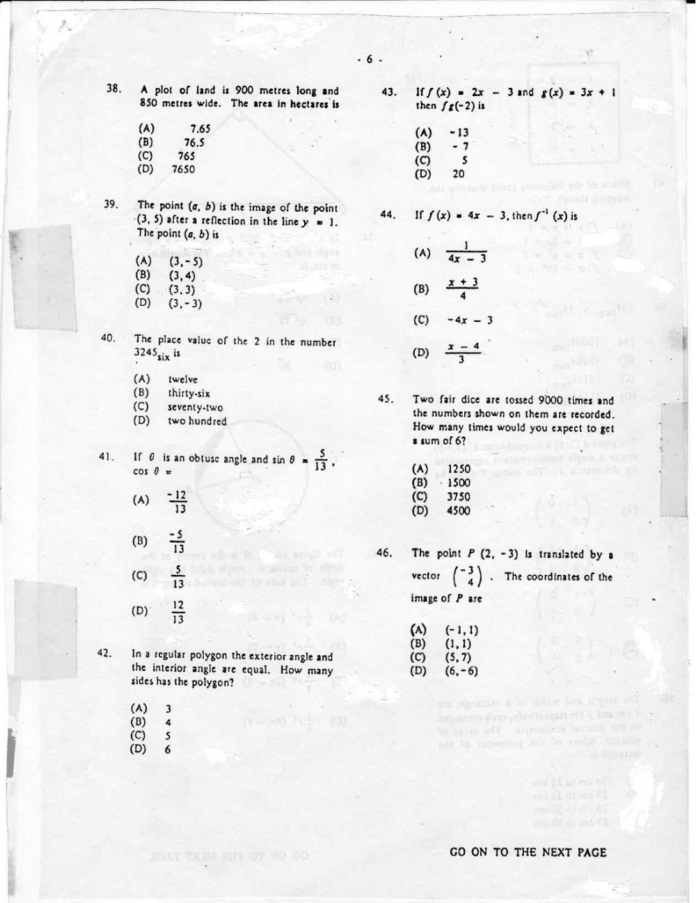 CSEC MCQ 2 online exercise for | Live Worksheets