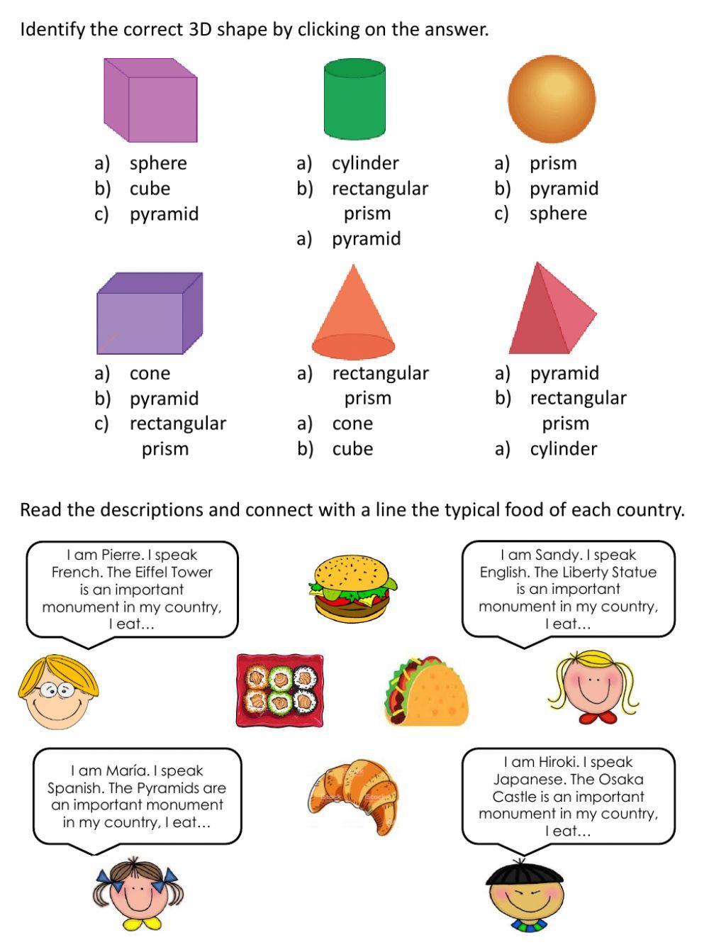 Quiz Math | MissElviaG | Live Worksheets