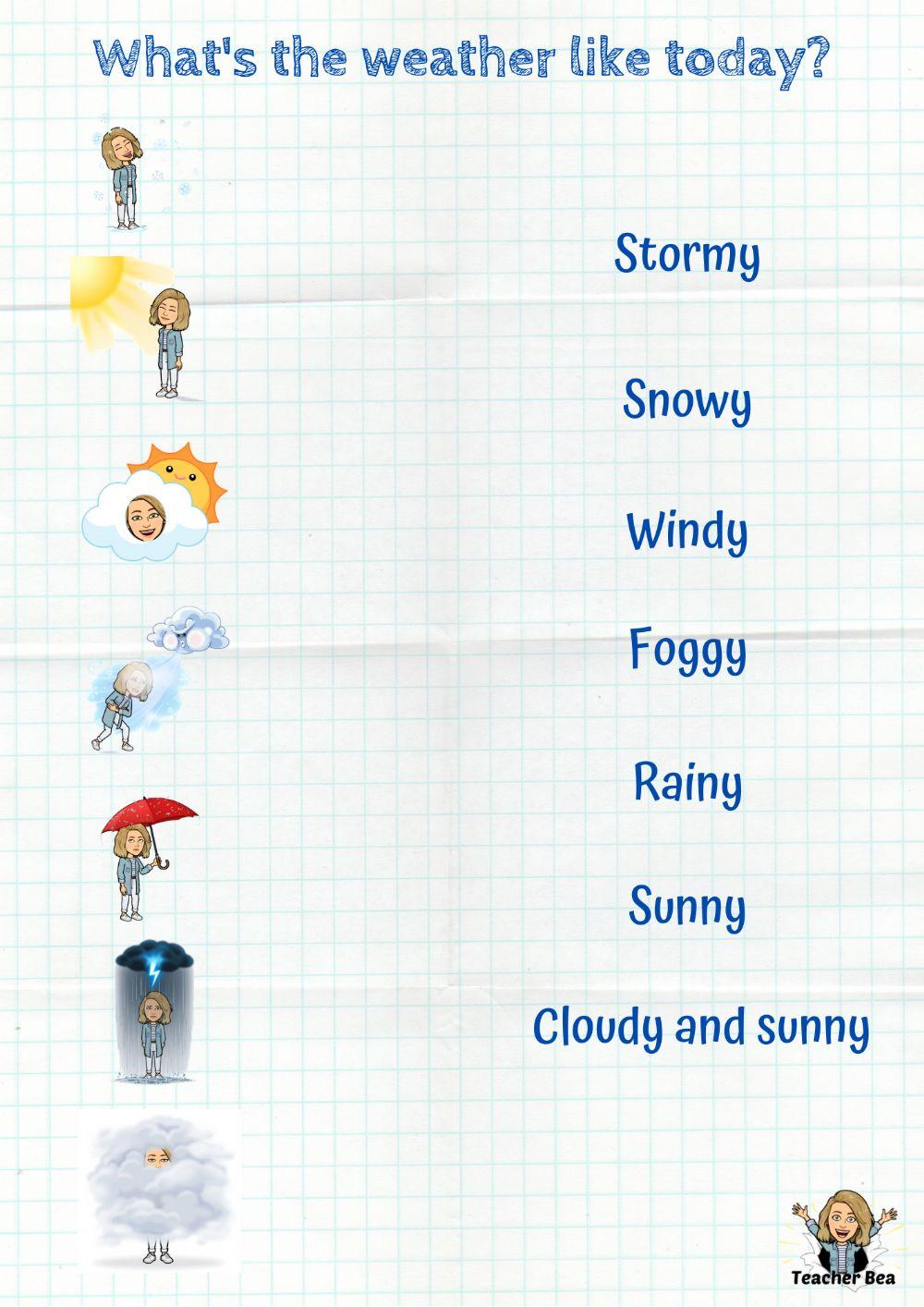 weather 3 | Live Worksheets